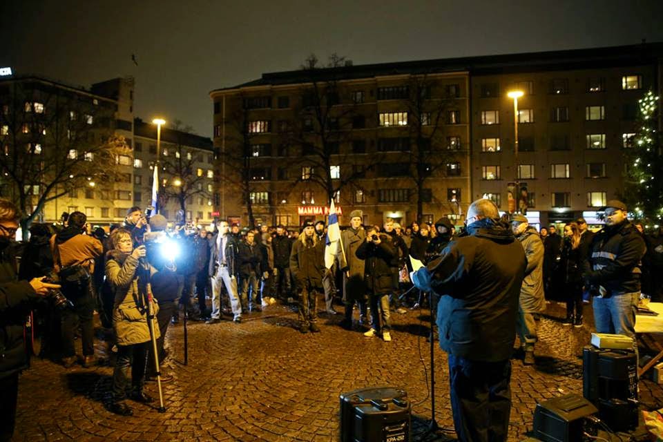 Finnish festive march to the Independence day