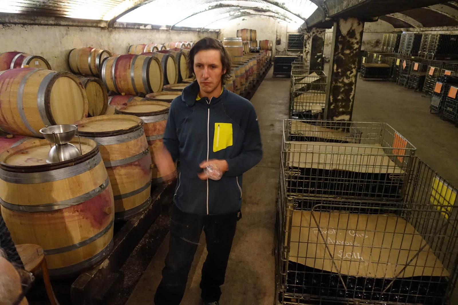 schiller-wine: Tasting from Barrel at Domaine Jean­-Jacques Confuron in ...