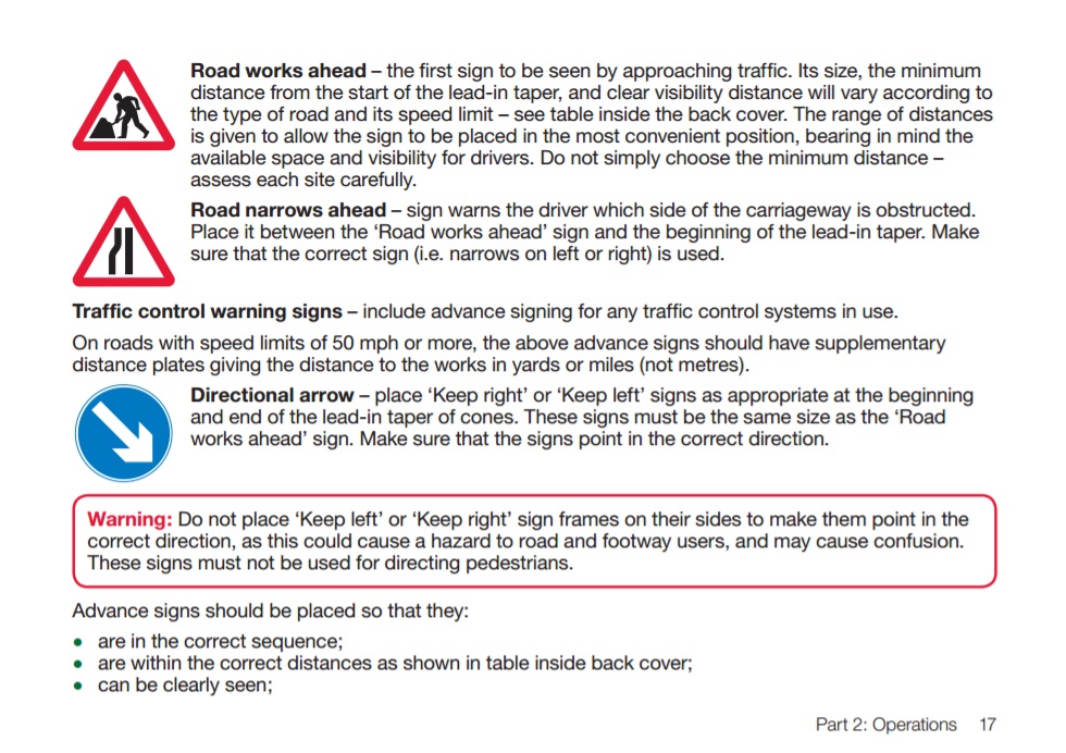 The Ranty Highwayman: Safety At Street & Road Works
