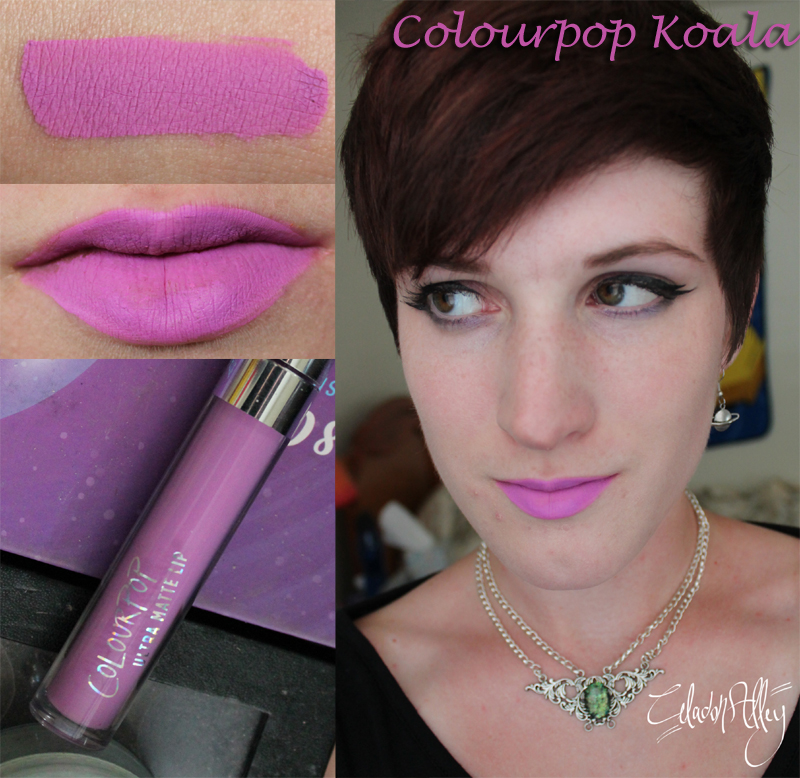 Celadon Alley: Colourpop Cosmetics Ultra Matte Lipstick in Tulle, Trap ...