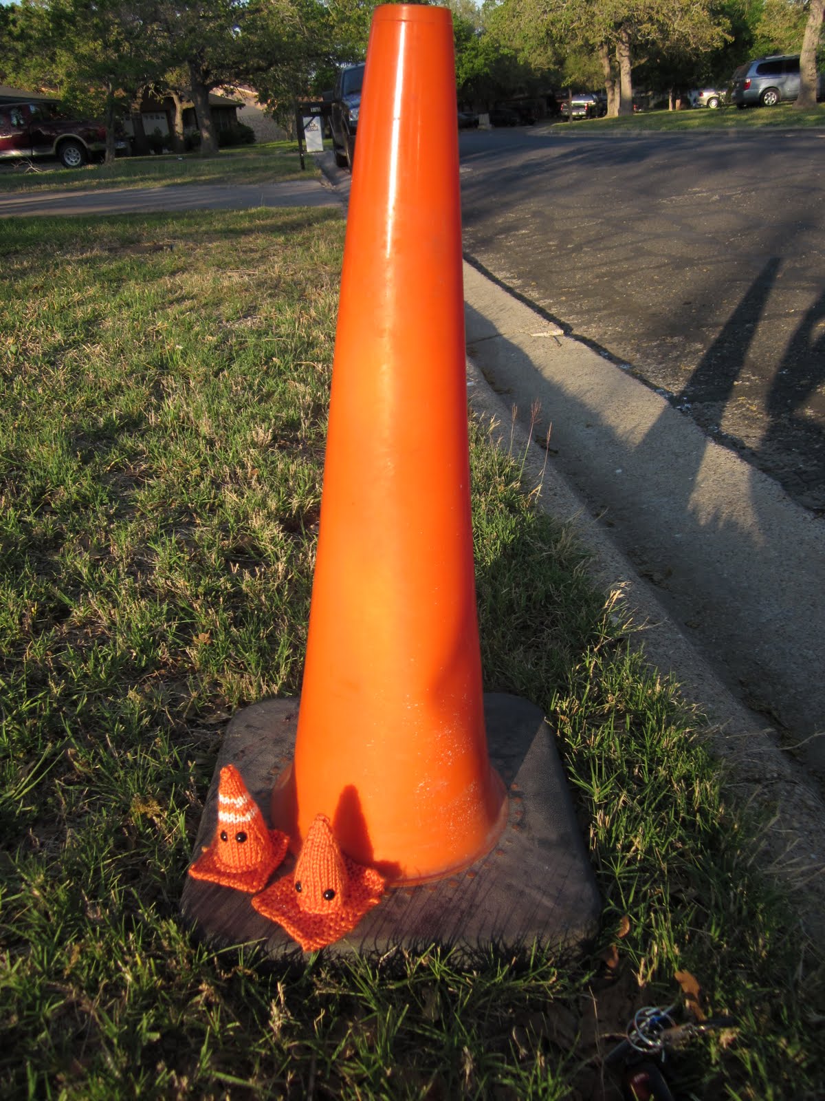 Lemmy Loop: Traffic Cone Amigurumi