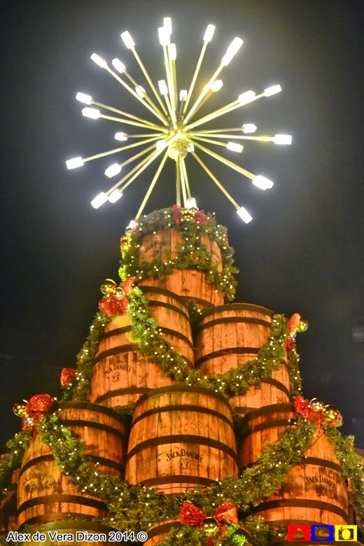 Jack Daniel's lights up 1st Holiday Barrel Tree in Asia! - Recycle Bin ...