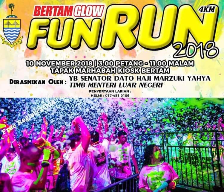RUNNERIFIC: Bertam Glow Fun Run