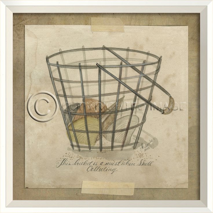 Everything Coastal: Vintage Clam Baskets - How to Use in Your Beach Home