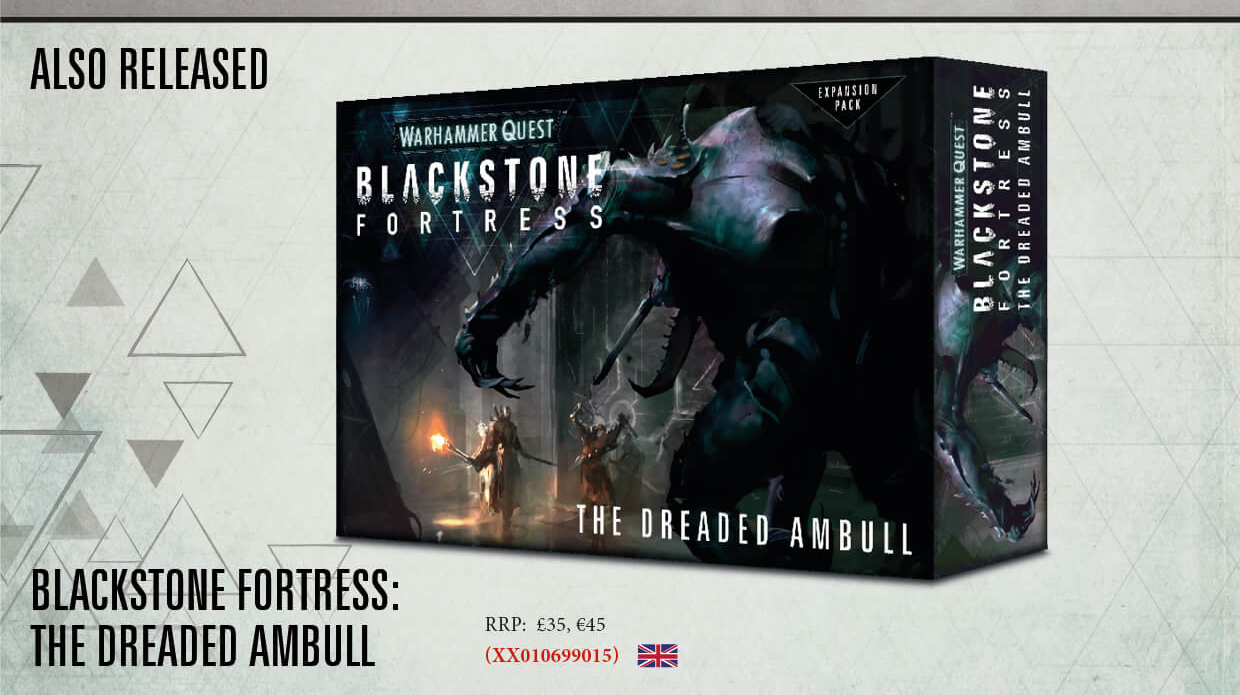 Blackstone Fortress Dreaded Ambull and Carrying Case..... Prices US/ CA ...