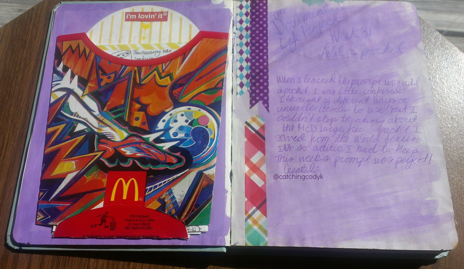 Catching Cody K: Art Journal Prompts // Documented Life Project