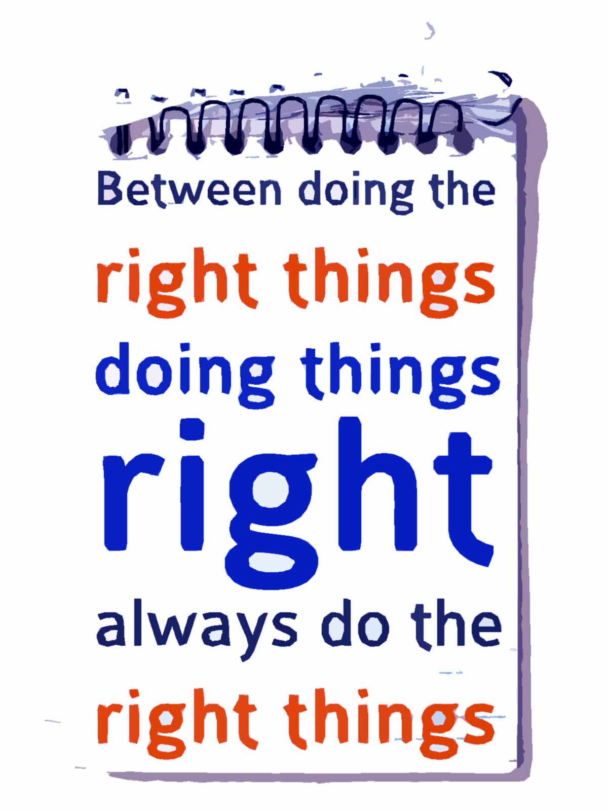 Smile, Be Positive: Tactical thinking vs. Strategic thinking