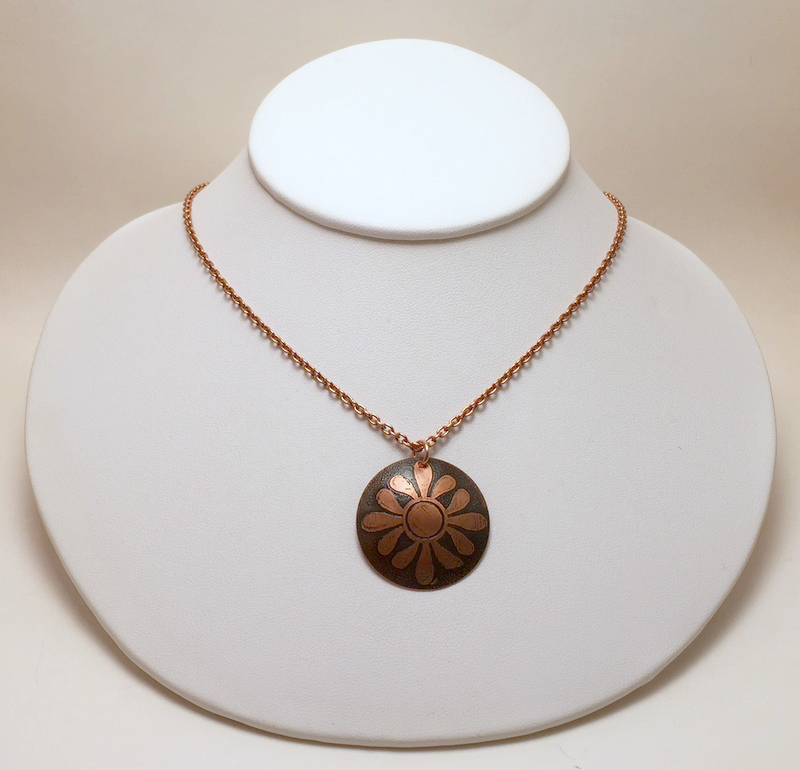 Simply Handcrafted: Swanstrom Round Disk Cutter Pendant