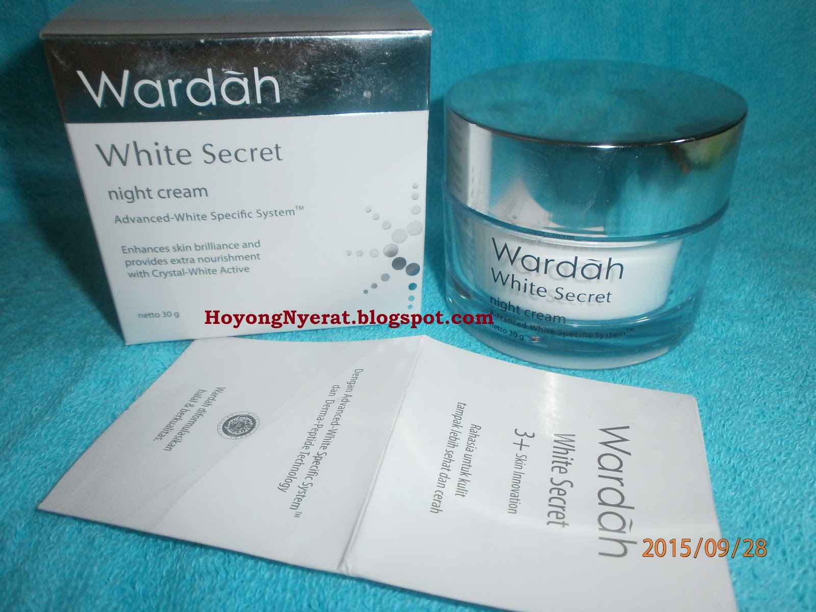 HoyongNyerat: Review Wardah White Secret Night Cream