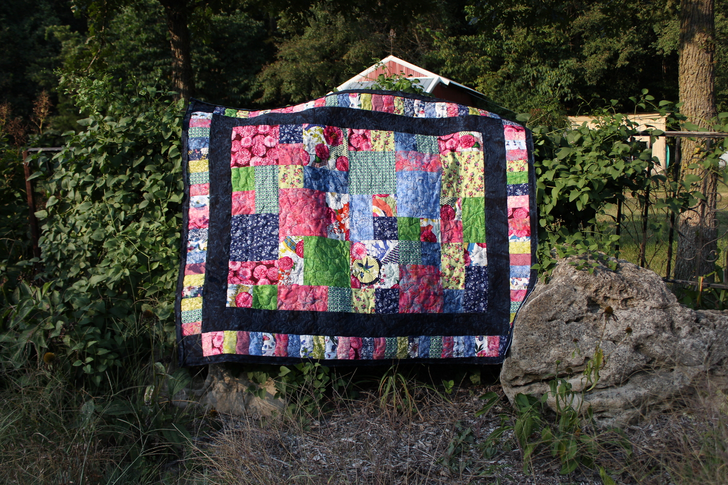 Jackie's Quilting: Fringe Quilt