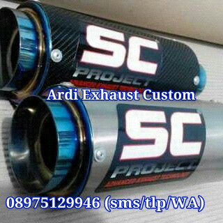 Replika Knalpot SC Project - HANACARAKA RACING by Putra Perwira Knalpot ...