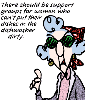 Maxine cartoons - cooking