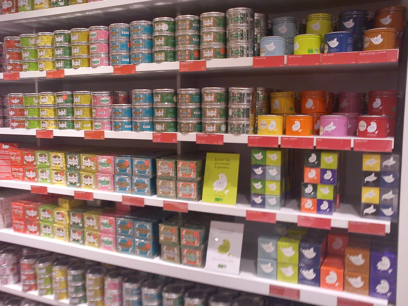 Kitchen of Kiki: Tea shopping at Kusmi in Paris