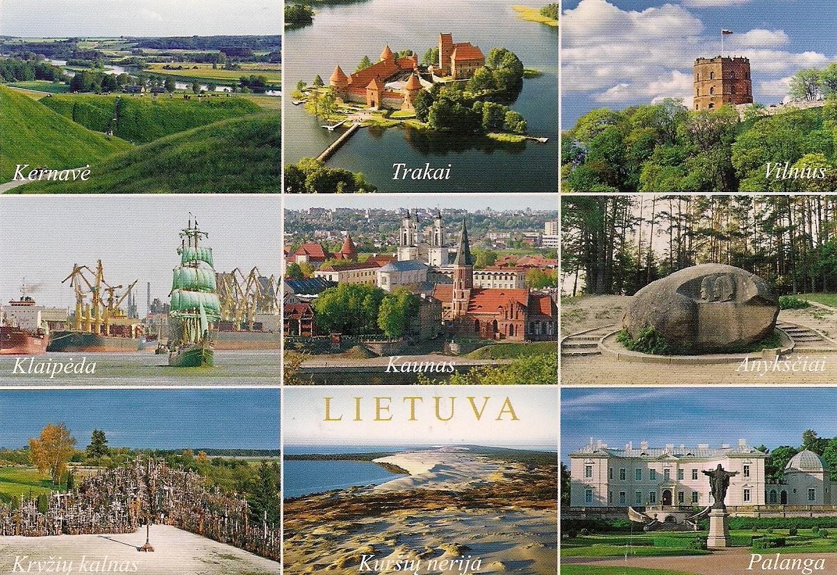 postcards2lufra: Tourist Attractions in Lithuania