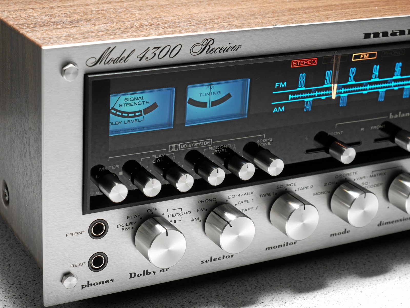Golden Age Of Audio: Marantz 4300 Quadro Receiver