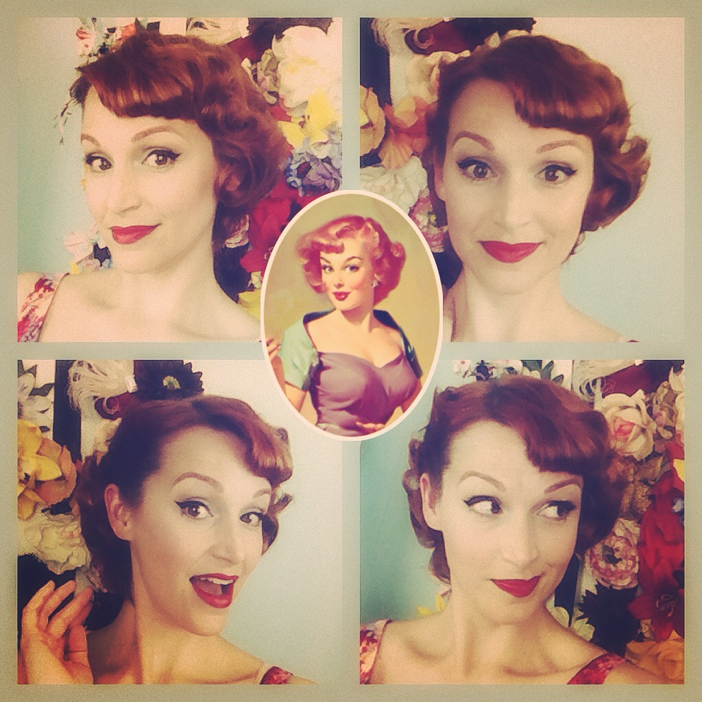 Pin Up Girls Hairstyles