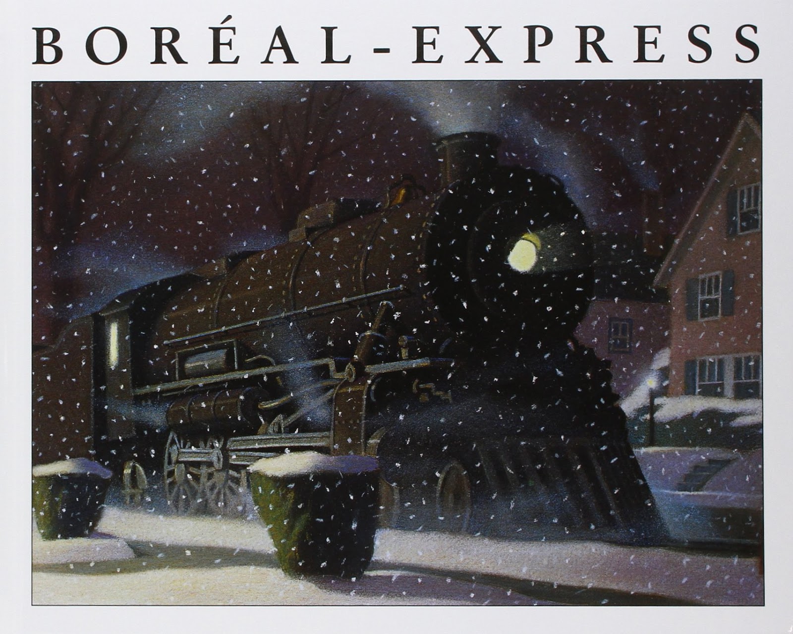 Boréal-Express de Chris Van Allsburg - Depuis le cadre de ma fenêtre