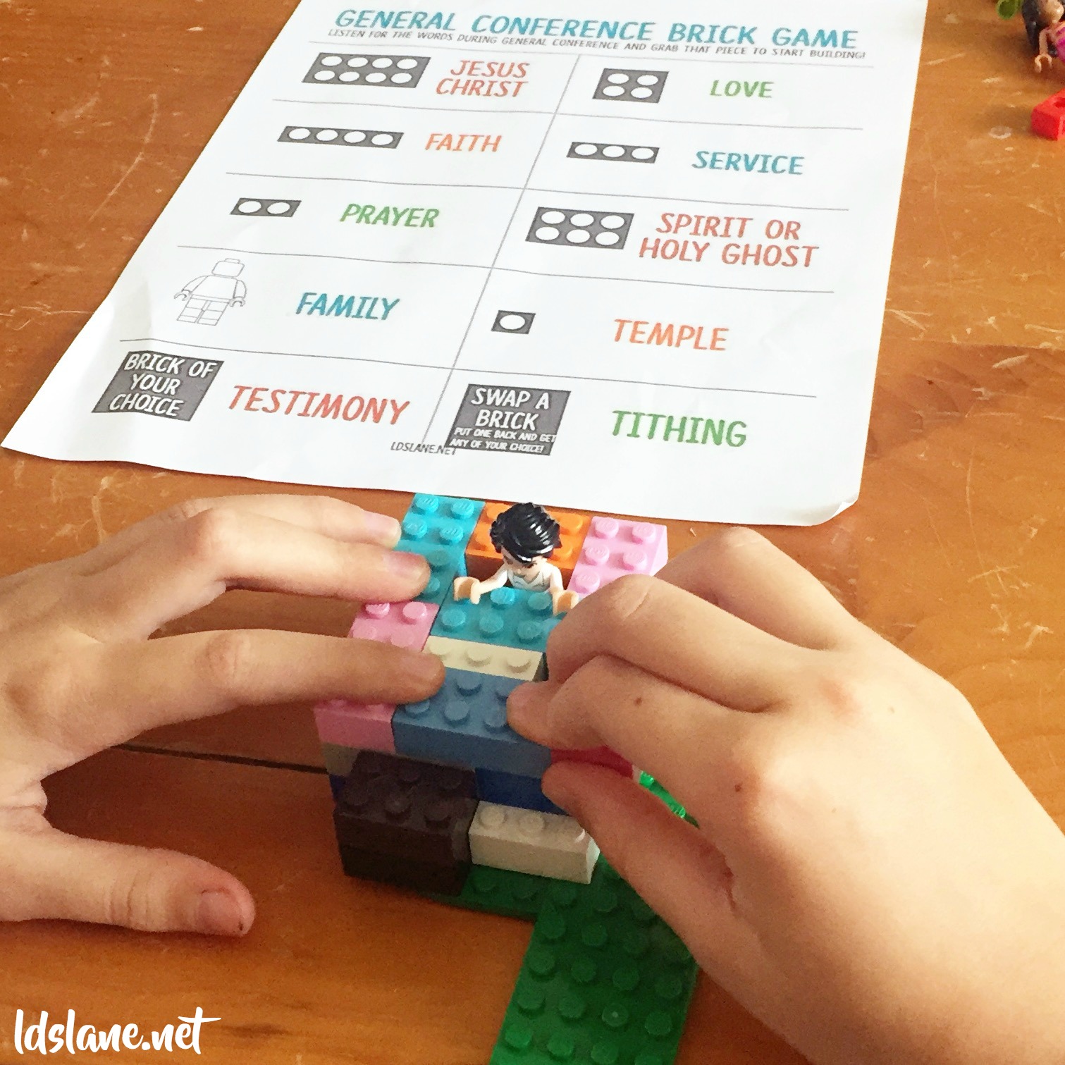 General Conference Brick Game