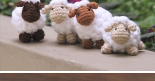 Beautiful Skills - Crochet Knitting Quilting : Crochet Puff Sheep ...