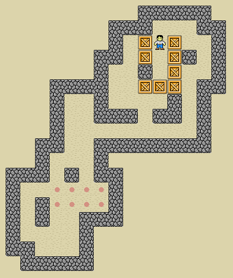 Sokoban: Sokoban lessons - Eights & tens