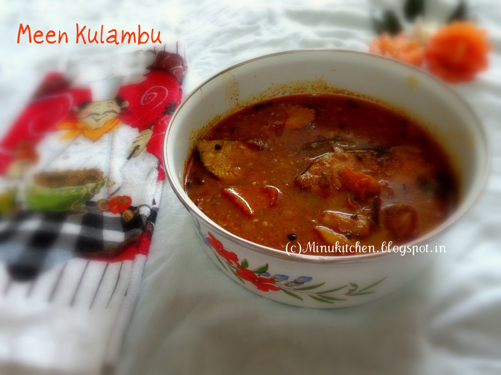 Meen Kulambu ~ Minu's Kitchen