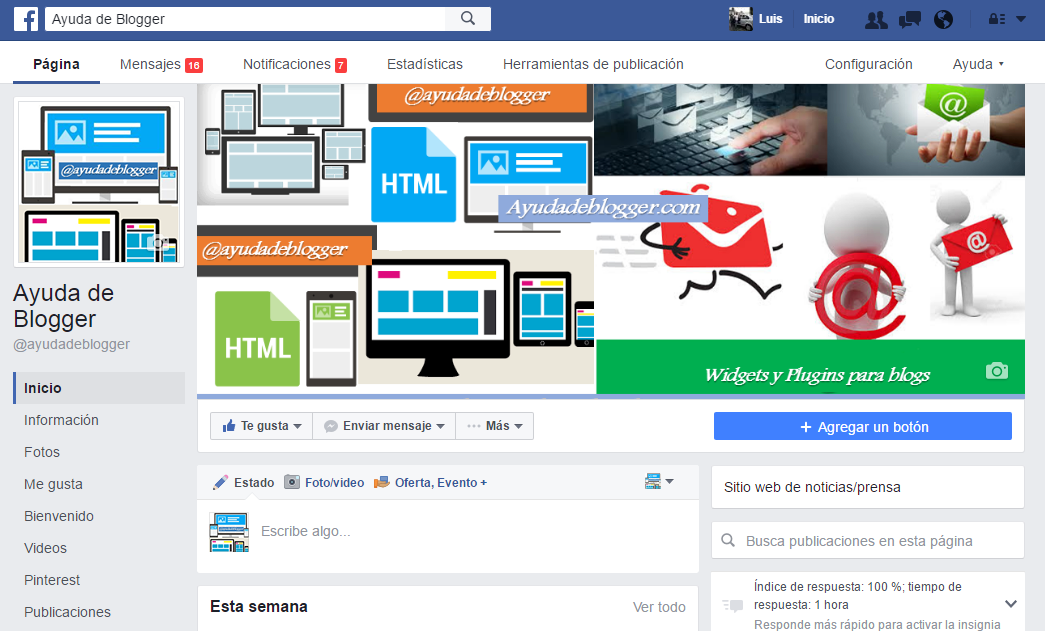 Facebook actualiza el panel de control de la FanPage para los ...