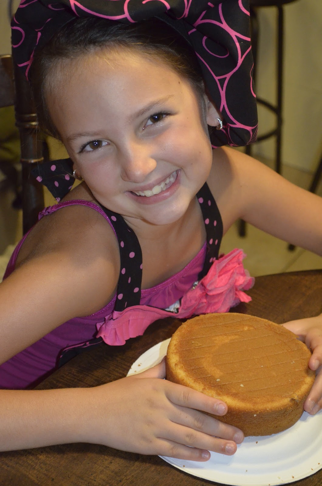 simply FOuR us: Cooking with Kids~Make your own cake