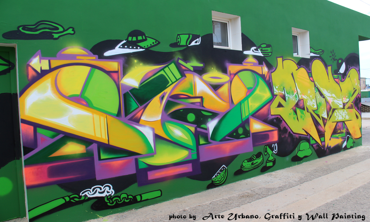 @streetartJO53: Xequin Graffiti Party 2015 (2)