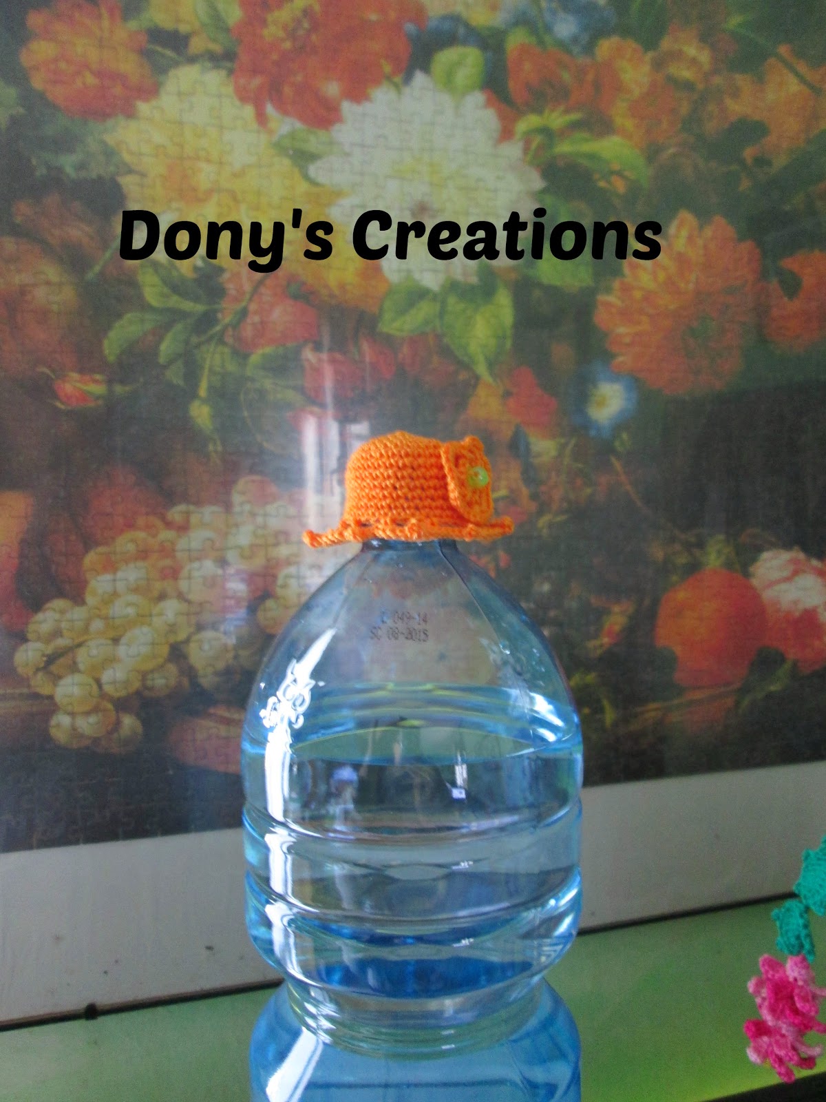 Dony's Creations: Copri tappo in uncinetto _ pattern free italiano