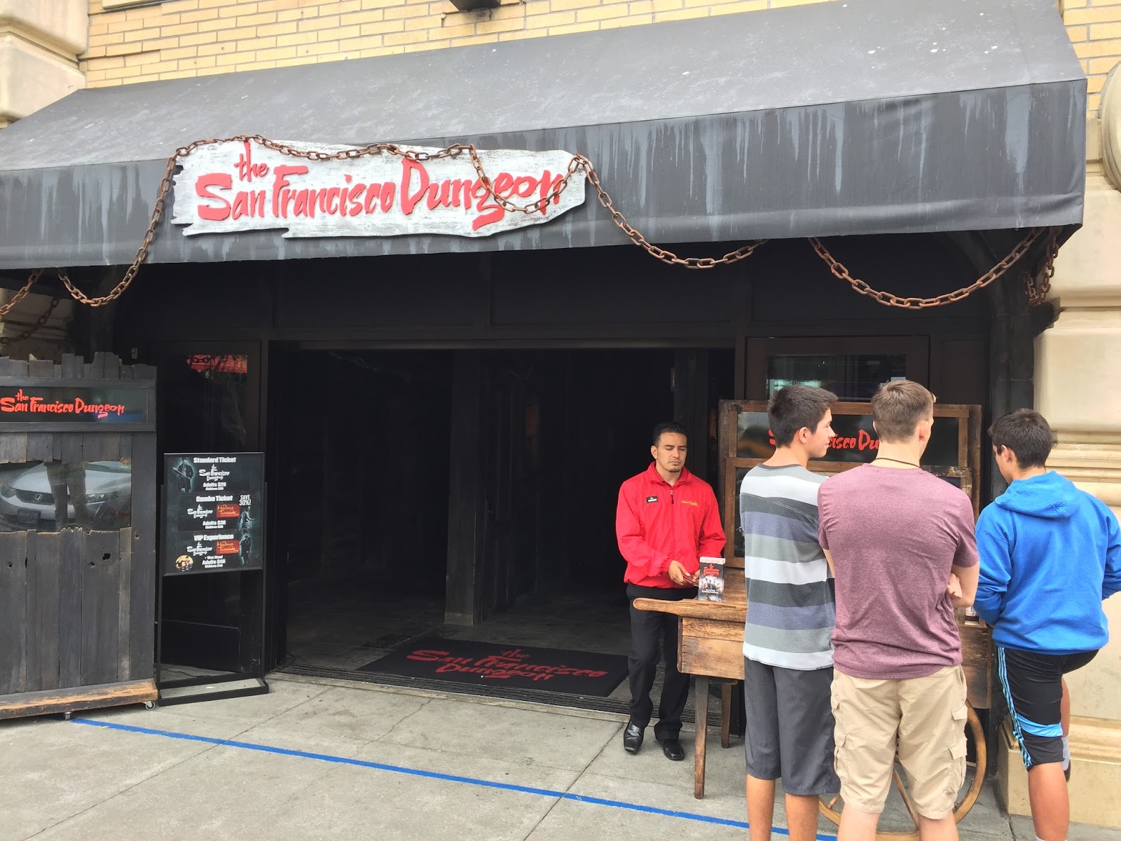 Full Review of The San Francisco Dungeon attraction at Fisherman's ...