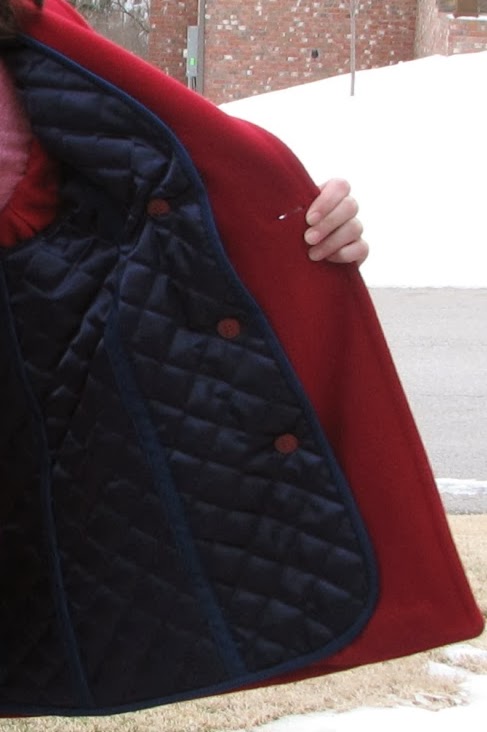 Madame Sew-and-Sew: Winter Coats: A Removable (Warm) Lining