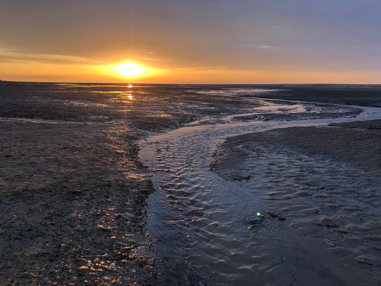 Sunset at Wells Beach