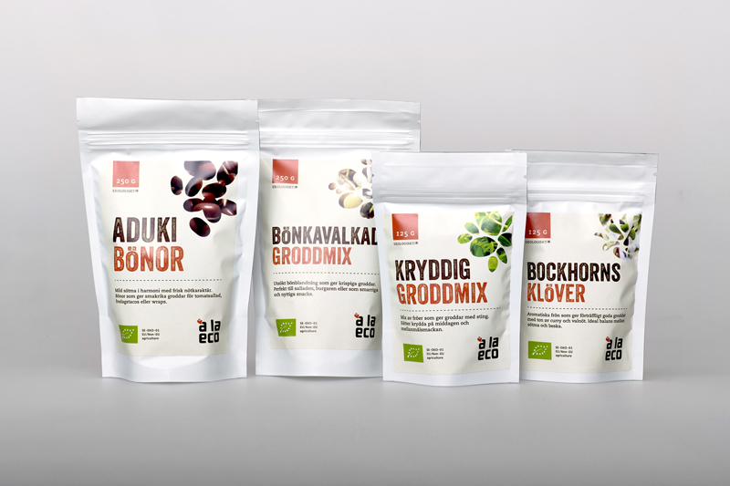 à la eco Organic Bean Sprouts on Packaging of the World - Creative ...