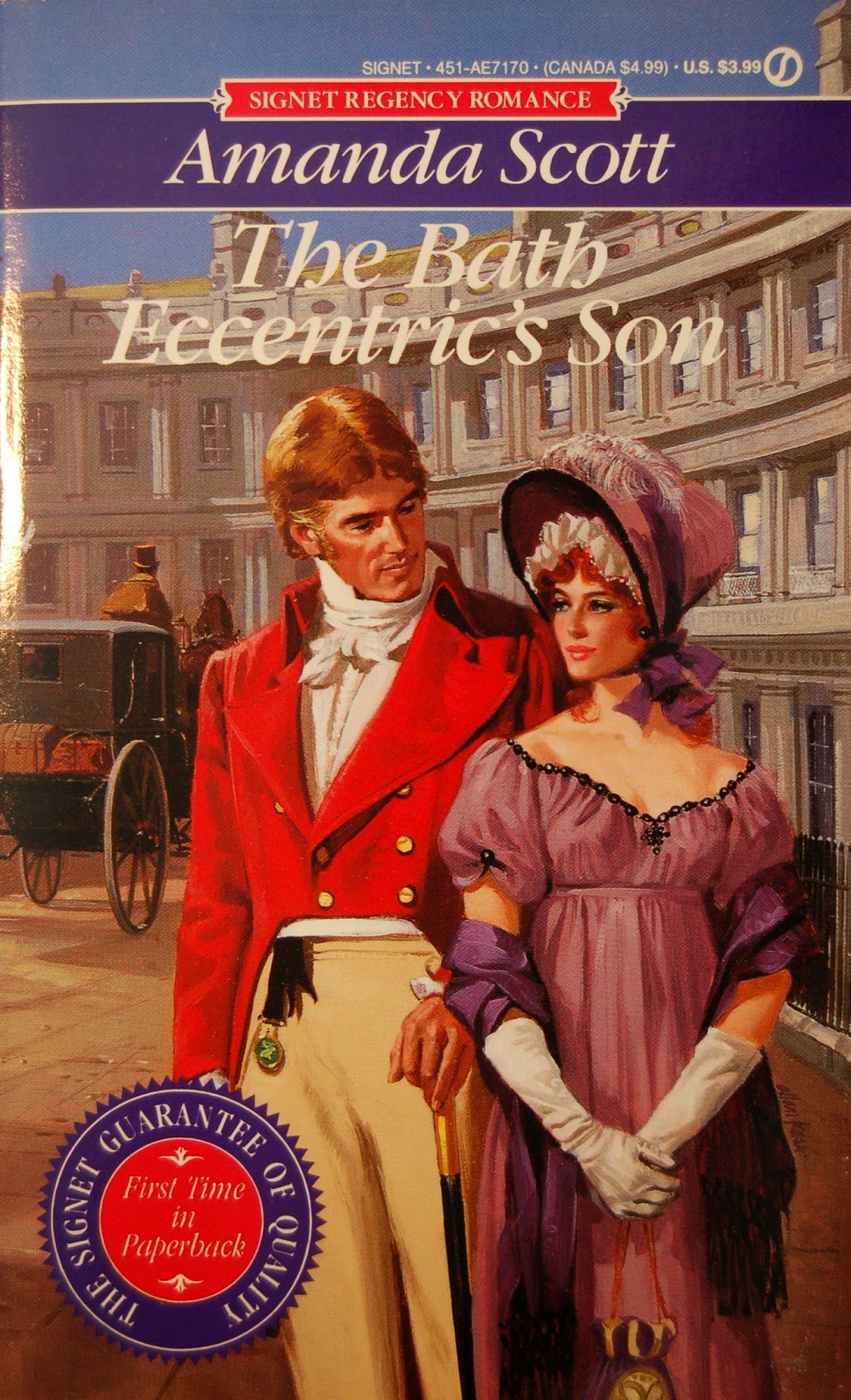 Allan Kass, Illustrator of Book Covers: Amanda Scott: The Bath ...