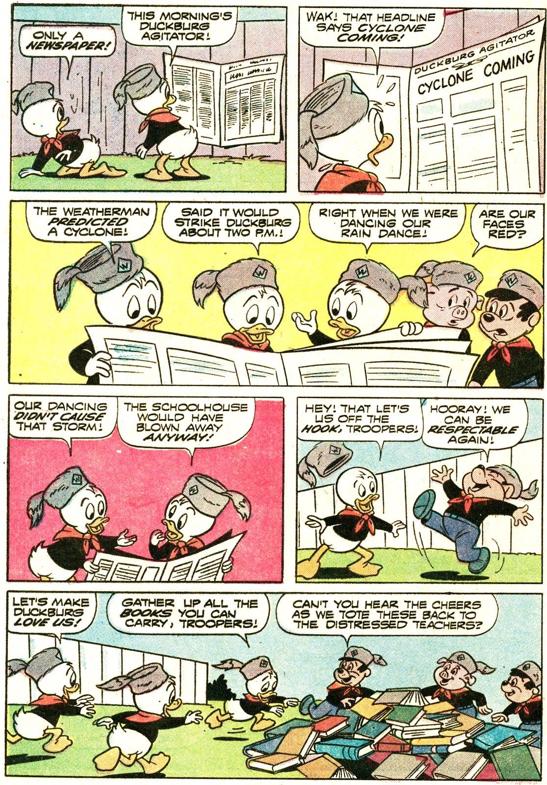Chris Sobieniak's Comics & Stories: Huey, Dewey & Louie: Junior ...