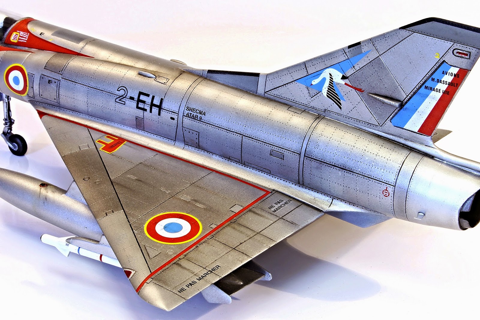 Istvan Michalko's scale models: Dassault Mirage III C - Academy ( ex ...