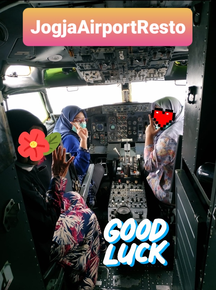 Jogja Airport Resto, Sensasi Makan Siang di Dalam Kabin Pesawat ...