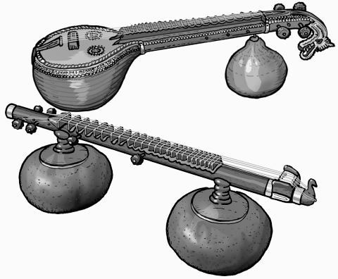 World musical instruments: Veena