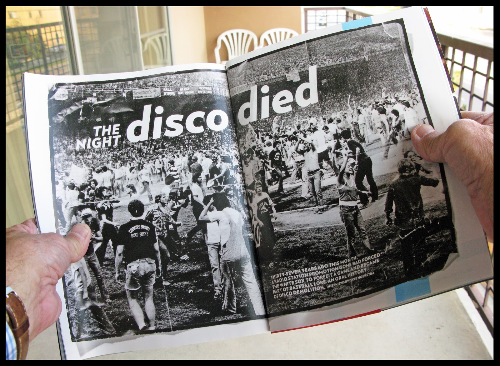 David Hoyt's Blog: Chicago Magazine Remembers Disco Demolition Night