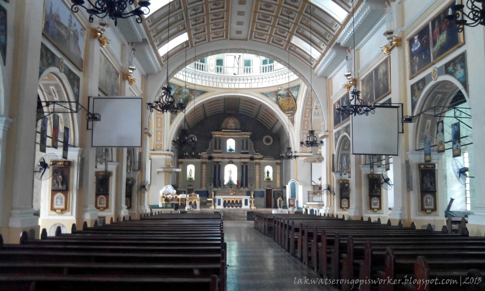 Lakwatserong Opis Worker: San Bartolome Church - The 399 Year Old ...