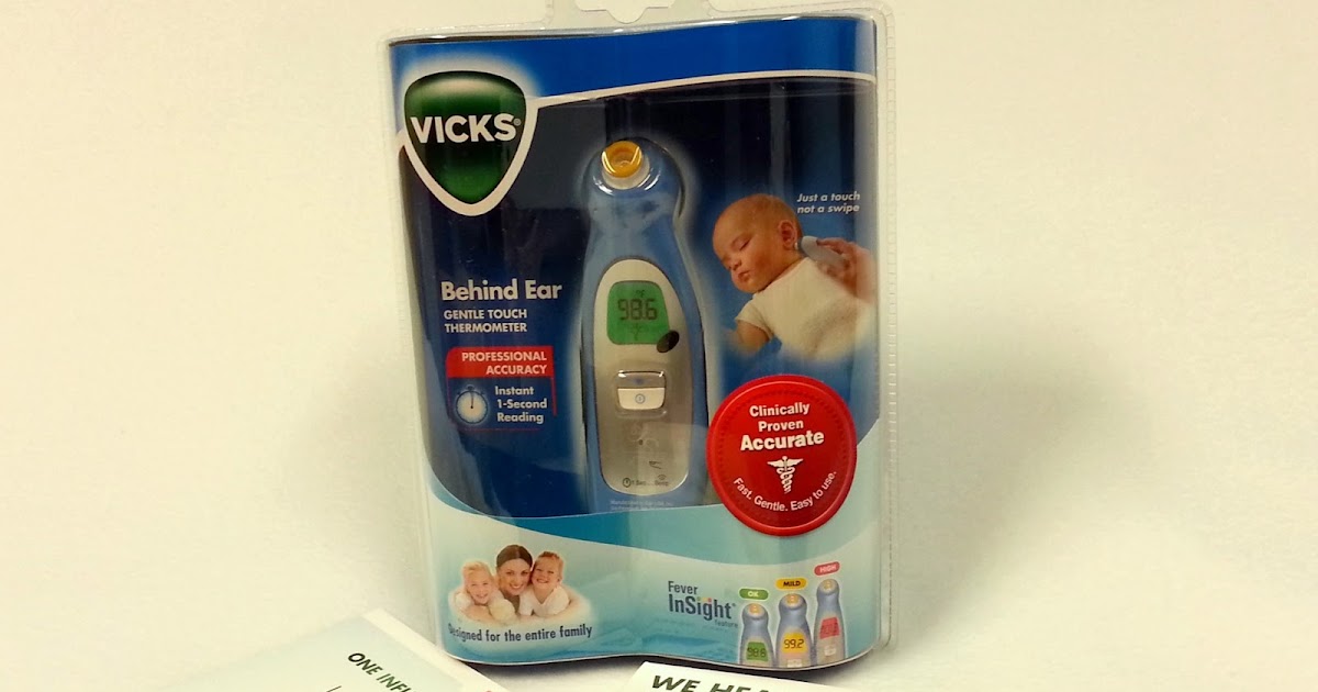 Vicks Behind The Ear Thermometer #Klout #BEHINDEAR