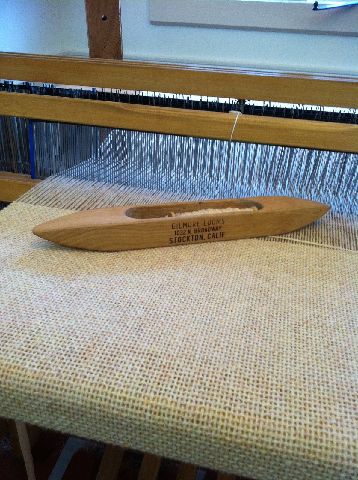 Qualicum Weavers and Spinners Guild: Gilmore Loom Follow up