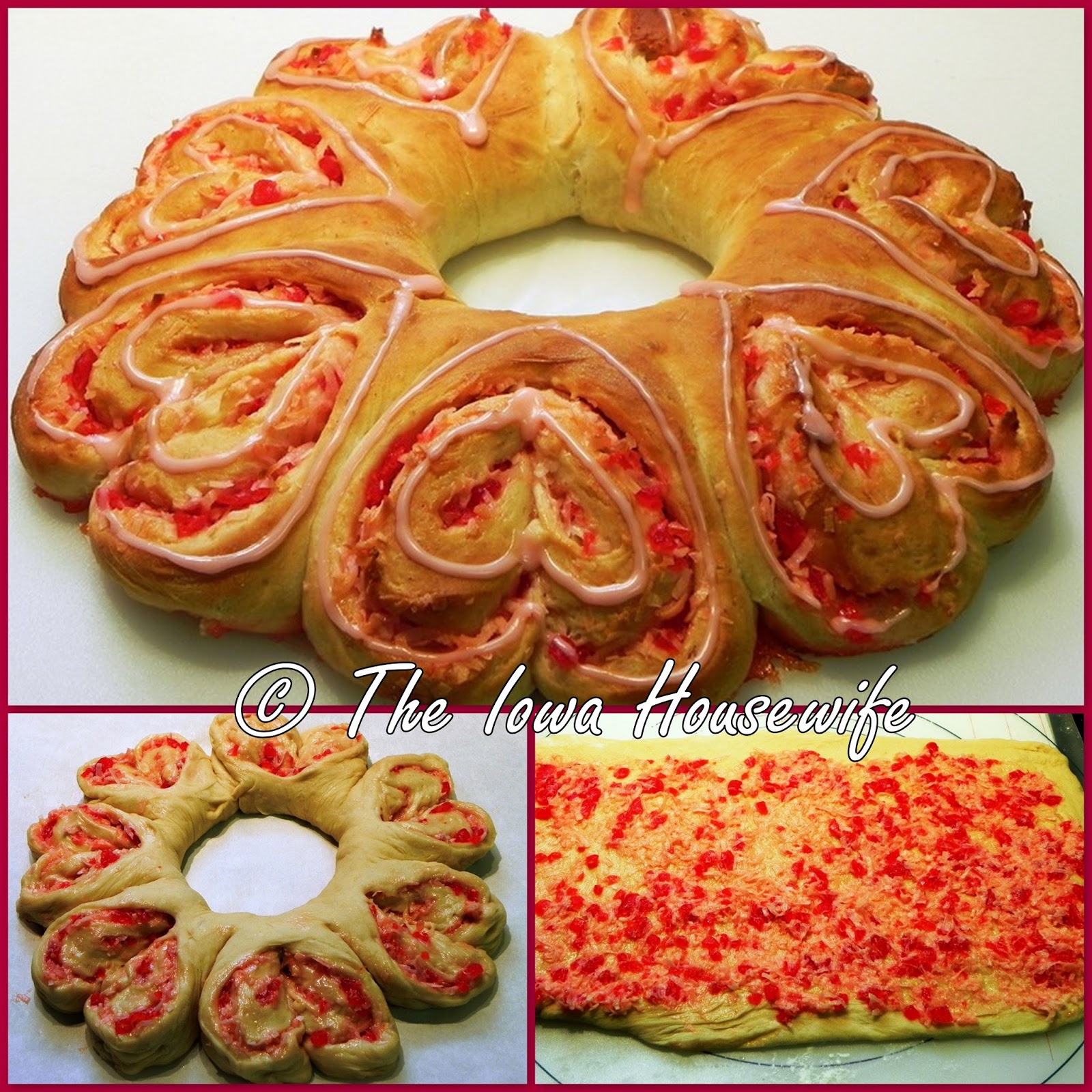 The Iowa Housewife: Seven Hearts Breakfast Ring