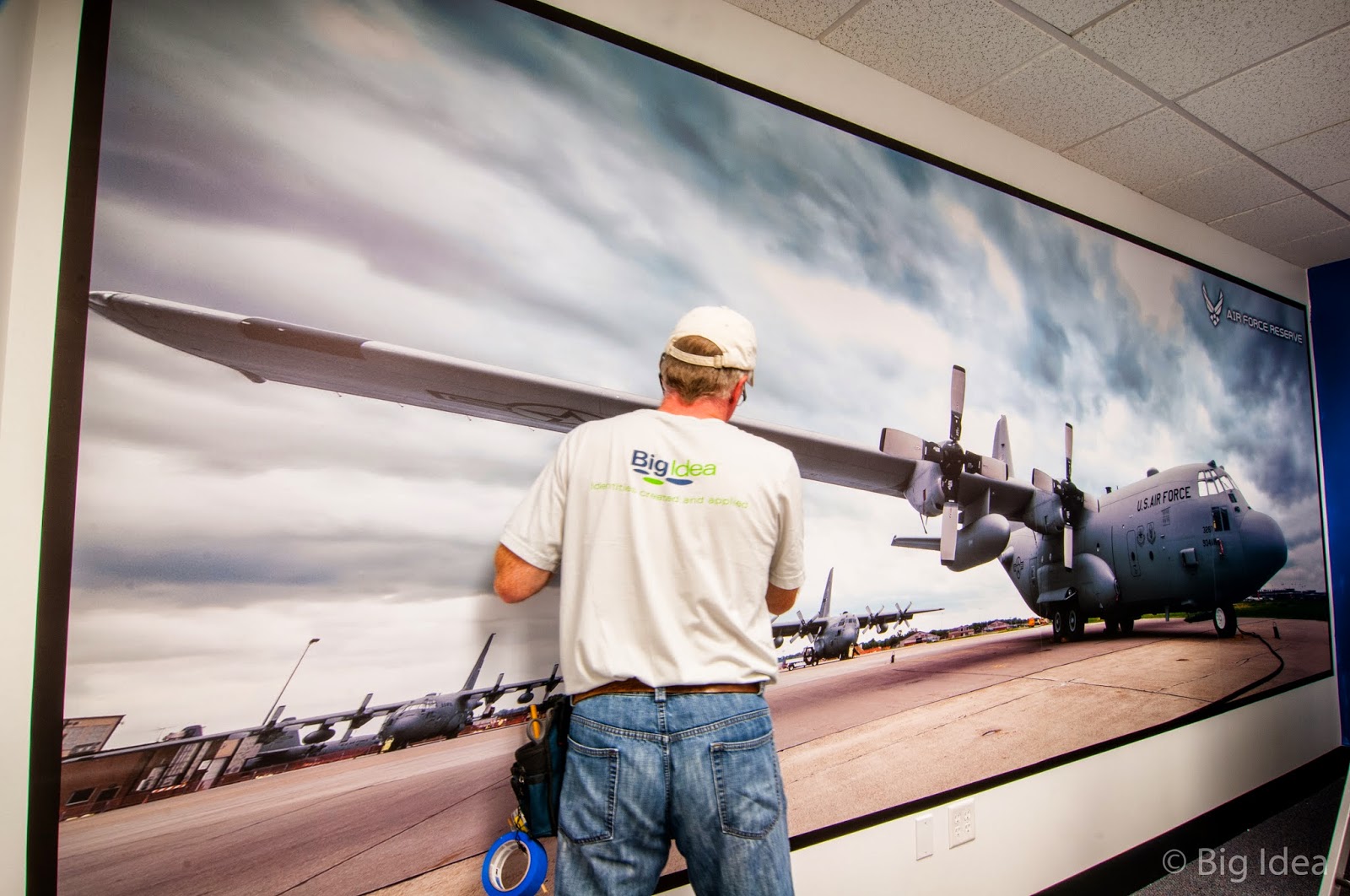 Big Idea: Large format wall murals