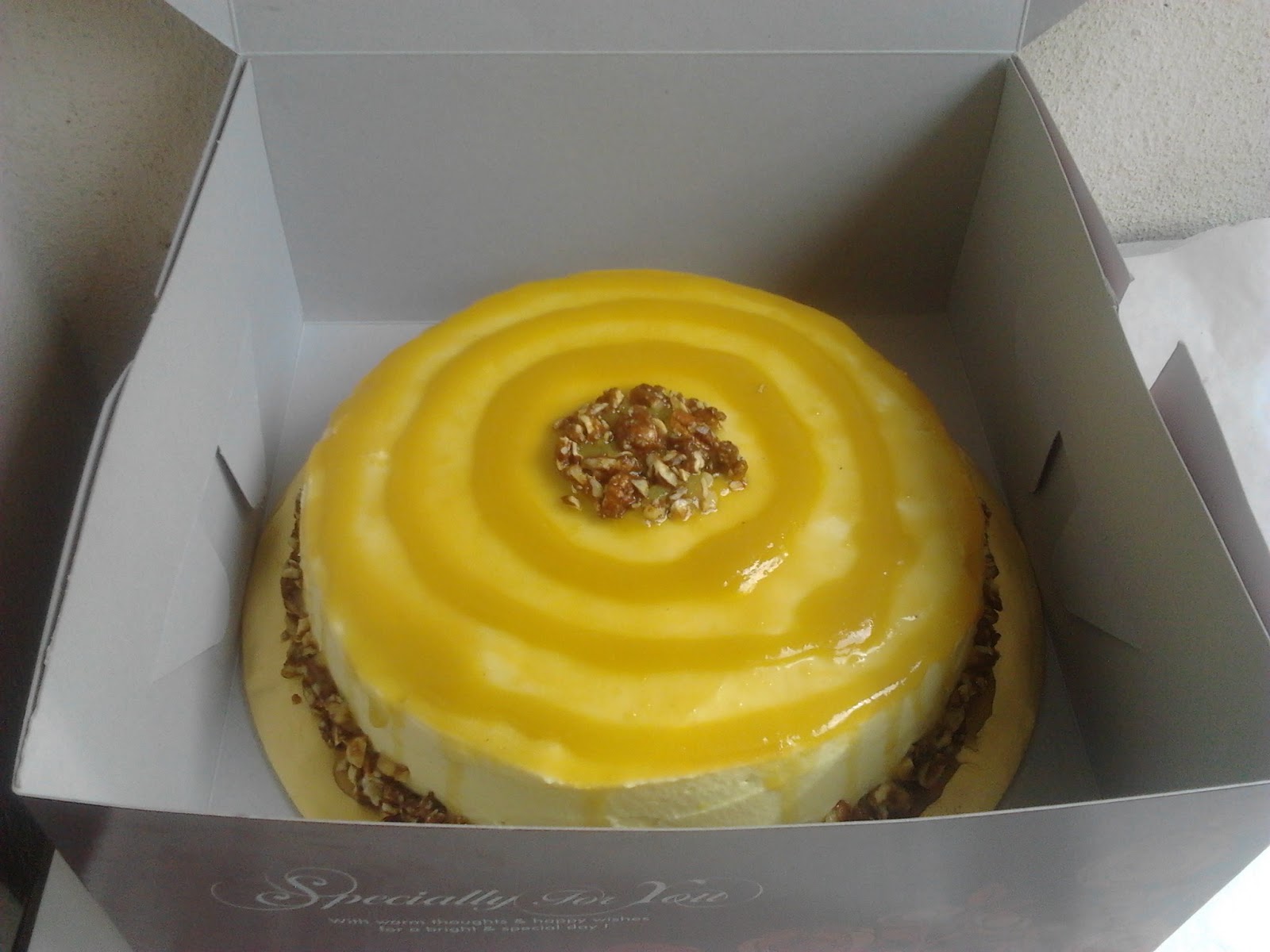 Pretty Choc Homemade Chocolate & Cakes: Tempahan 2 biji Kek Pecan ...