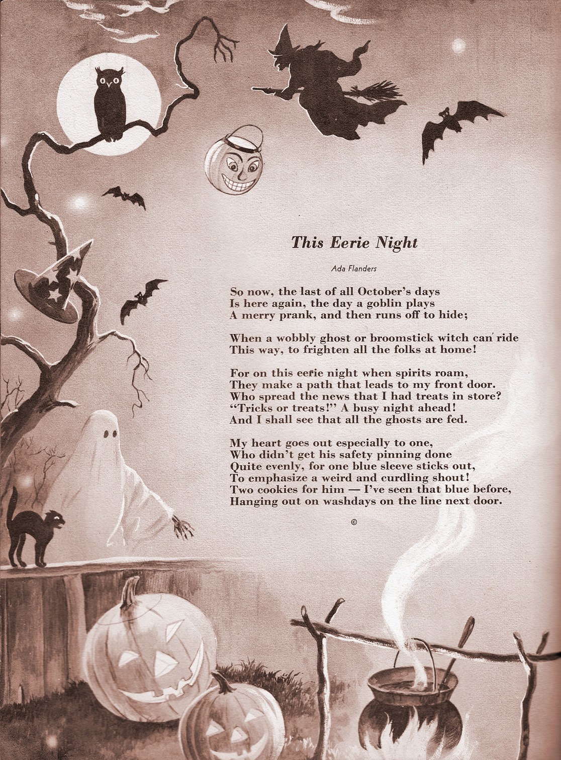 Doo Wacka Doodles: Halloween Ideals 1958