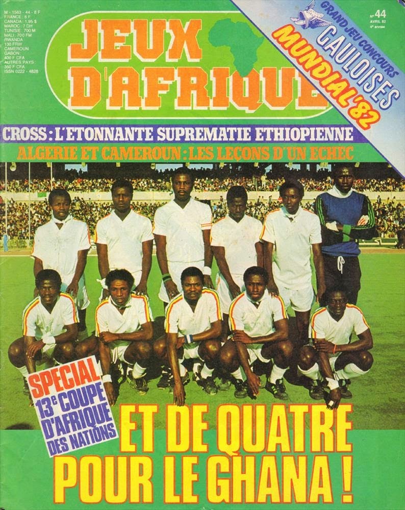 ANOTANDO FÚTBOL *: COPA ÁFRICA 1982