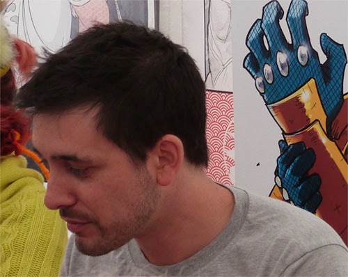 Dédicace des Torches d'Arkylon T1 par Michael Almodovar - Juju Gribouille