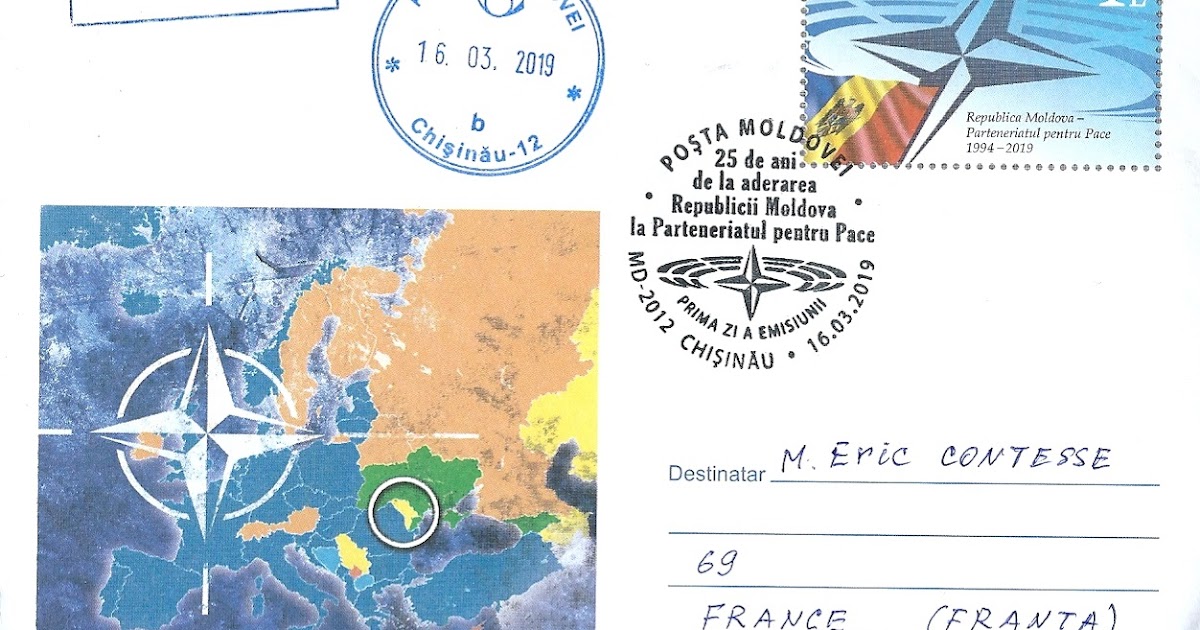 Mon Blog Timbré: 25 years of Moldova joining NATO's Partnership for ...