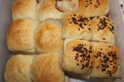 INTAI DAPUR: Roti Putih Madu Harum Vanila....